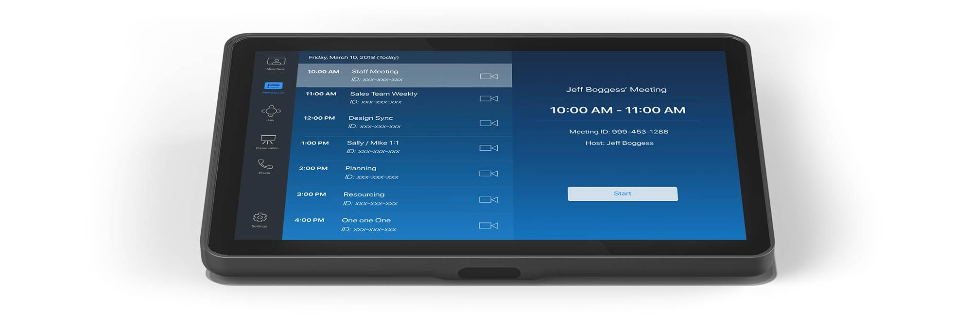 羅技 Logitech TAP IP 視訊會議控制面板 - 大中小型會議設備整合規劃／數位智慧會議室／雲端視訊共享會議 Meeting Lab ...